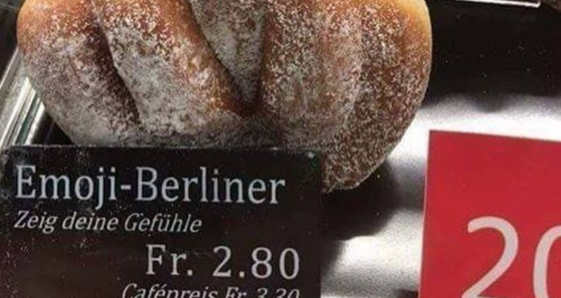 Der Emoji-Berliner - Dieses Gebäck geht im Netz gerade viral: