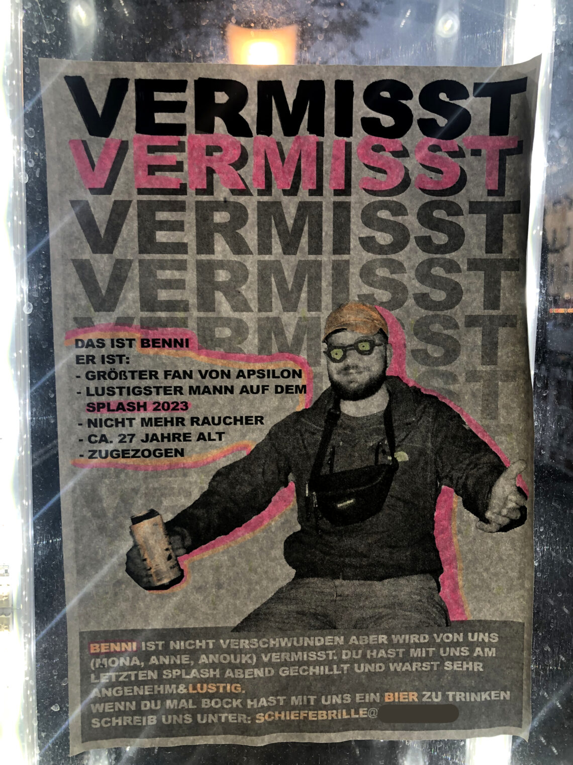 Apsilon-Fan gesucht - Diese heitere Zeit will man gern wiederholen: